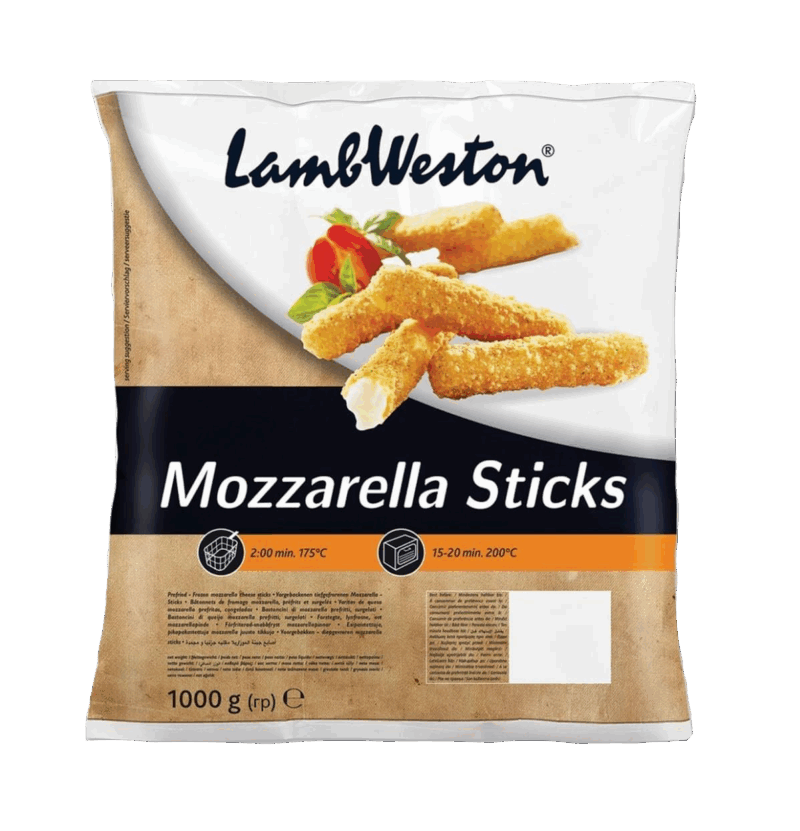 LW Mozzarella Sticks – Exel Foods